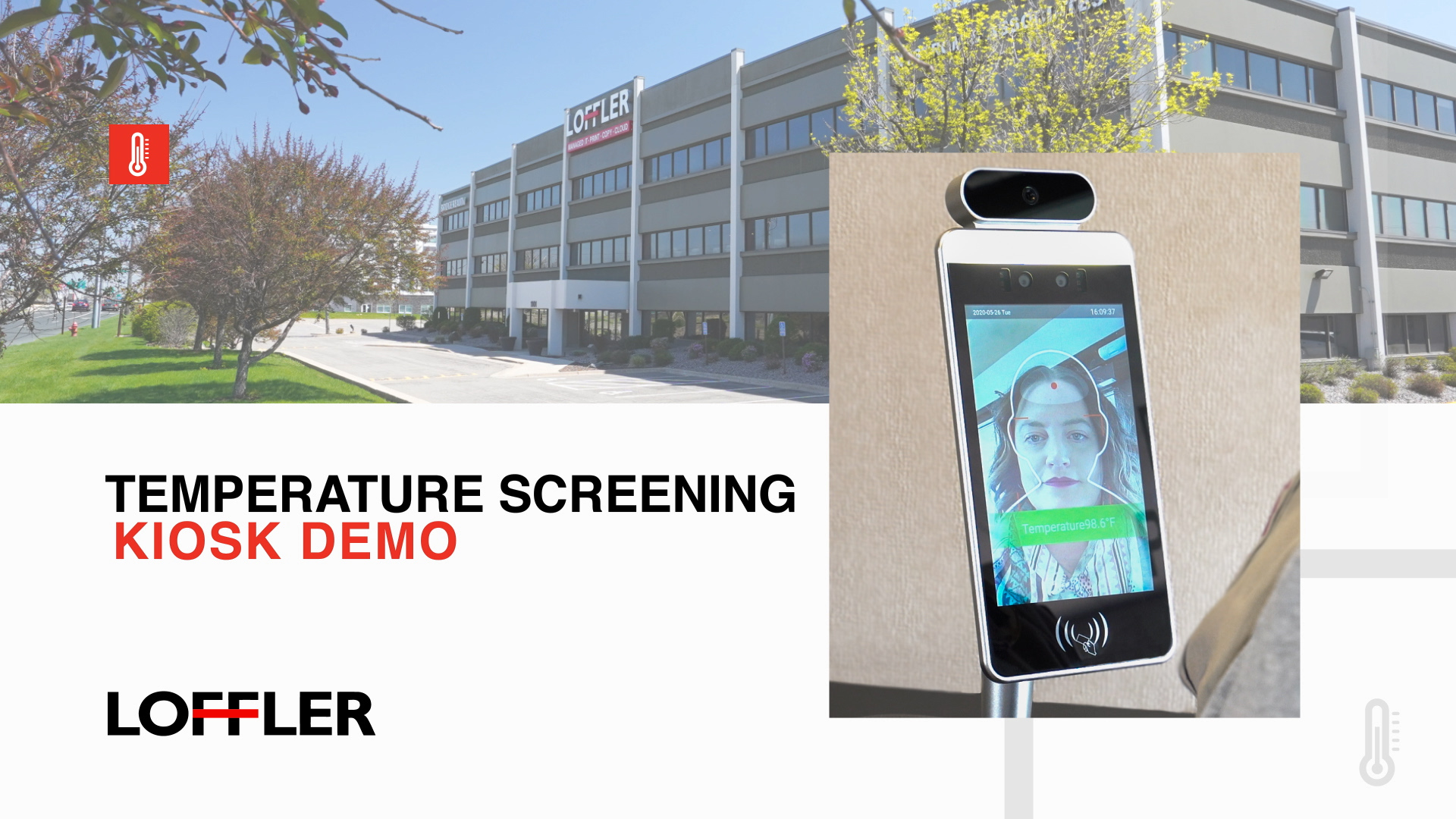 Temperature Screening Kiosk Demo